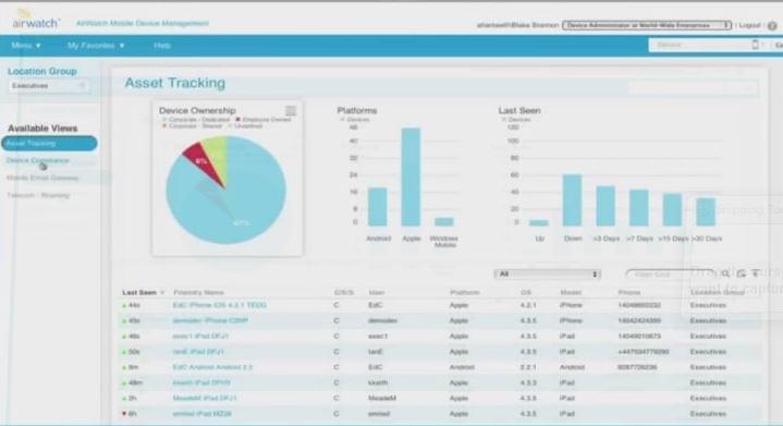 Airwatch Pricing & Reviews 2022 | MDM-BYOD Software