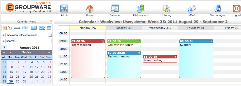 EGroupware Pricing & Reviews 2022 | Project Management Software