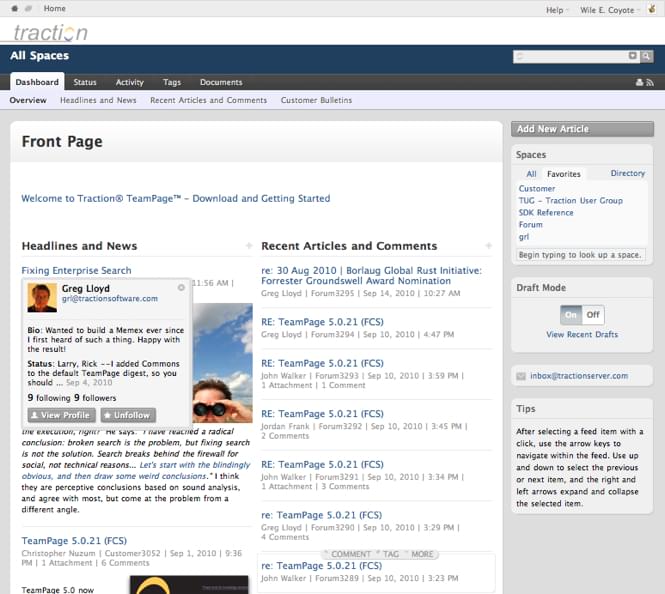 Traction TeamPage Pricing & Reviews 2022 | Project Management Software