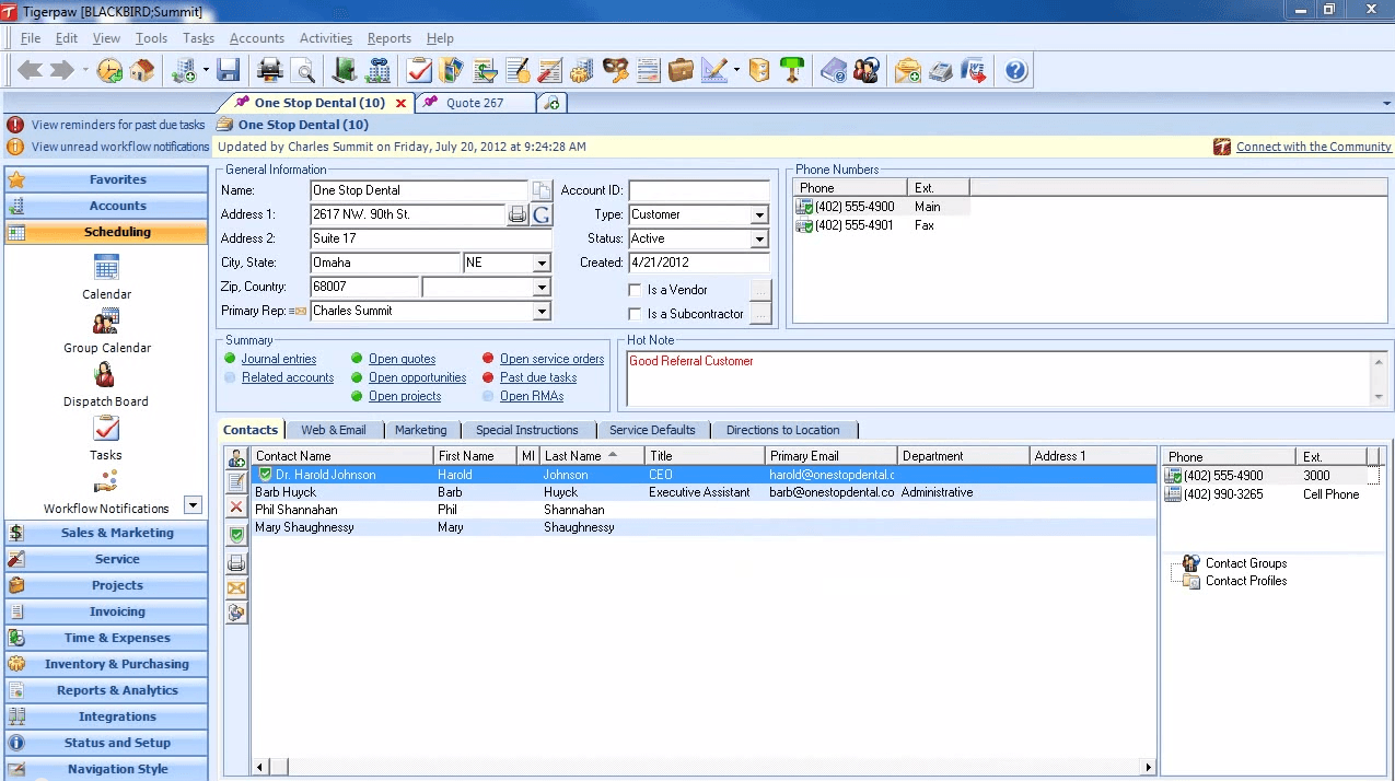 Tigerpaw Software Pricing & Reviews 2022 | ERP Software