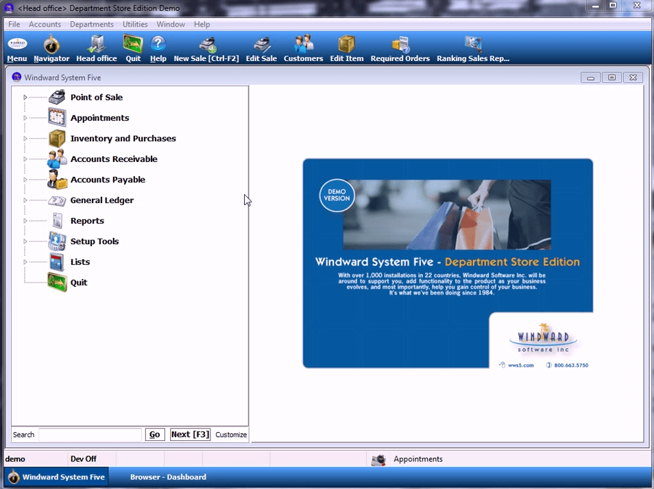 Windward System Five Pricing & Reviews 2022 | POS Software
