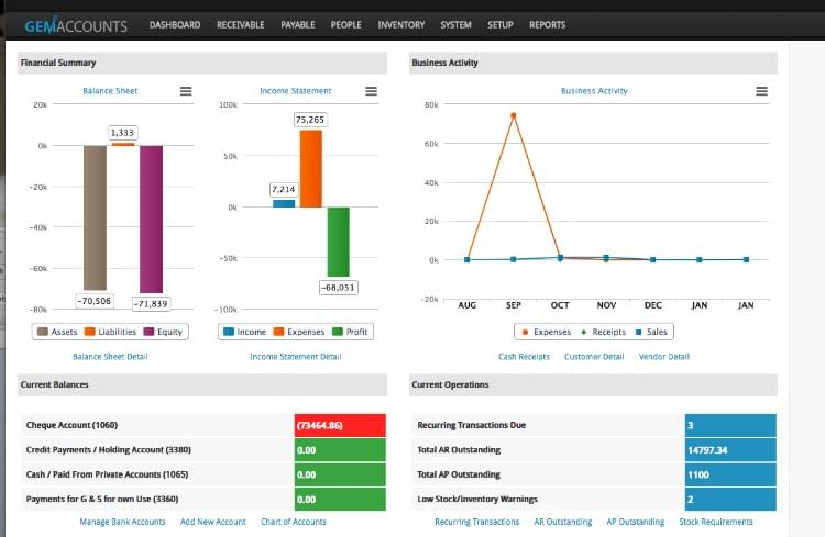 Gem Accounts Pricing & Reviews 2022 | Accounting Software