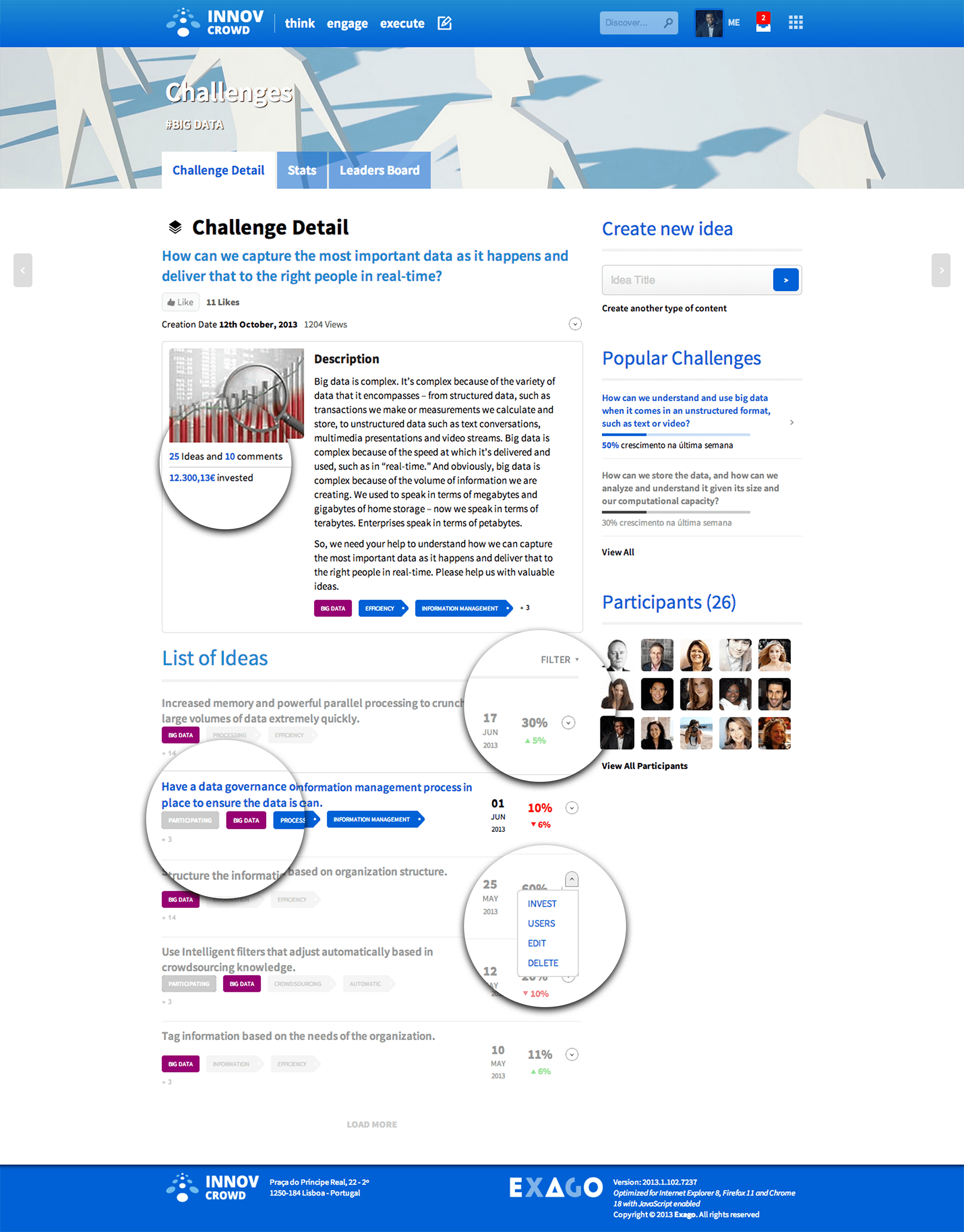 Exago Idea Market Pricing & Reviews 2022 | Gamification Software