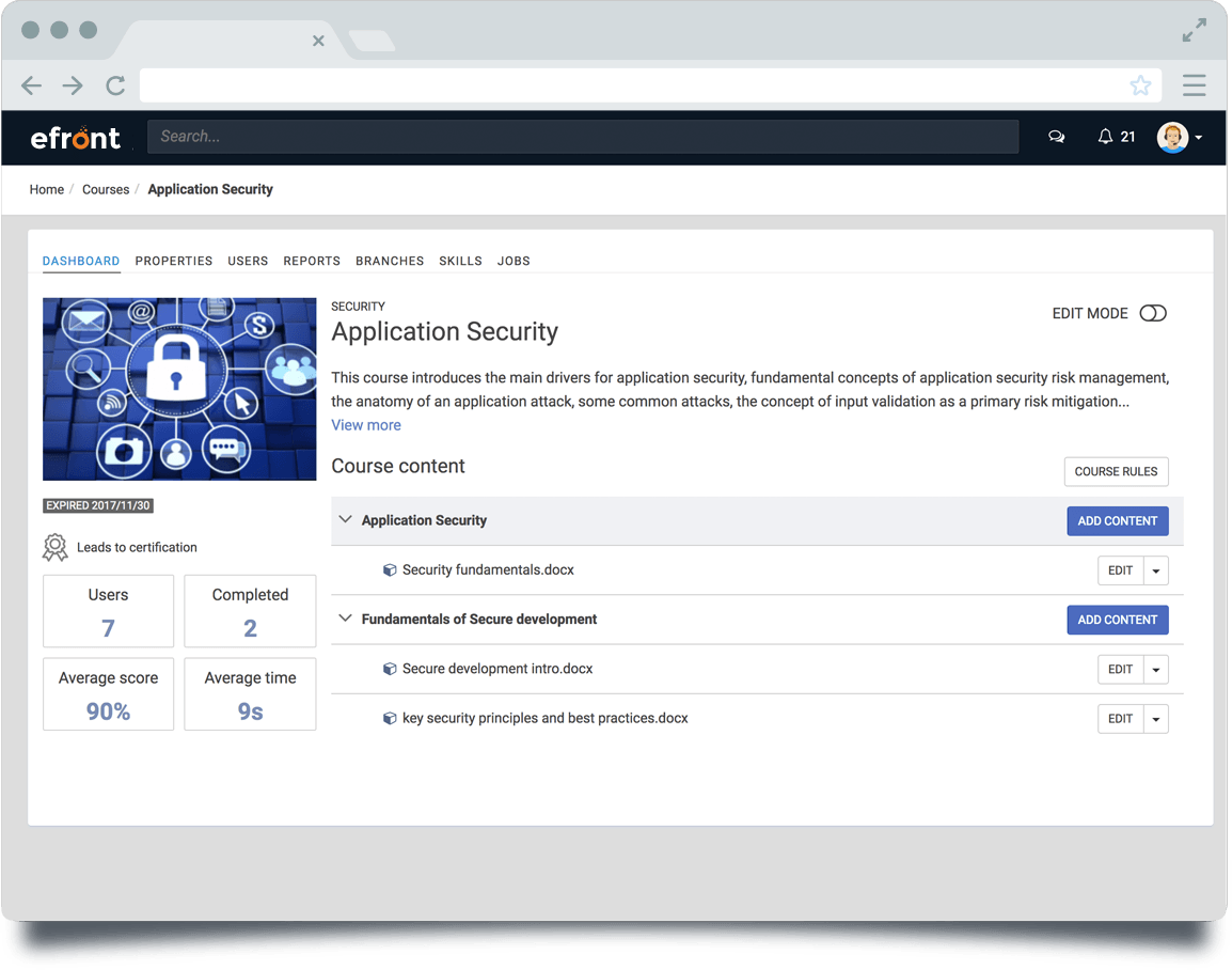 eFront Reviews | TechnologyAdvice