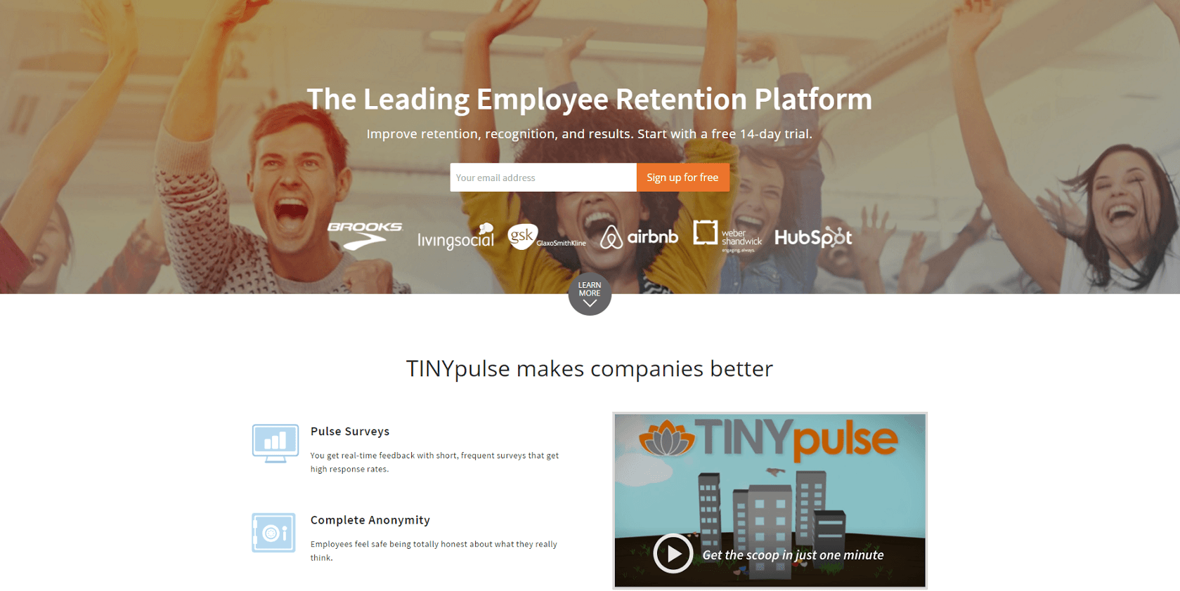 TINYpulse Pricing & Reviews 2022 | Uncategorized Software