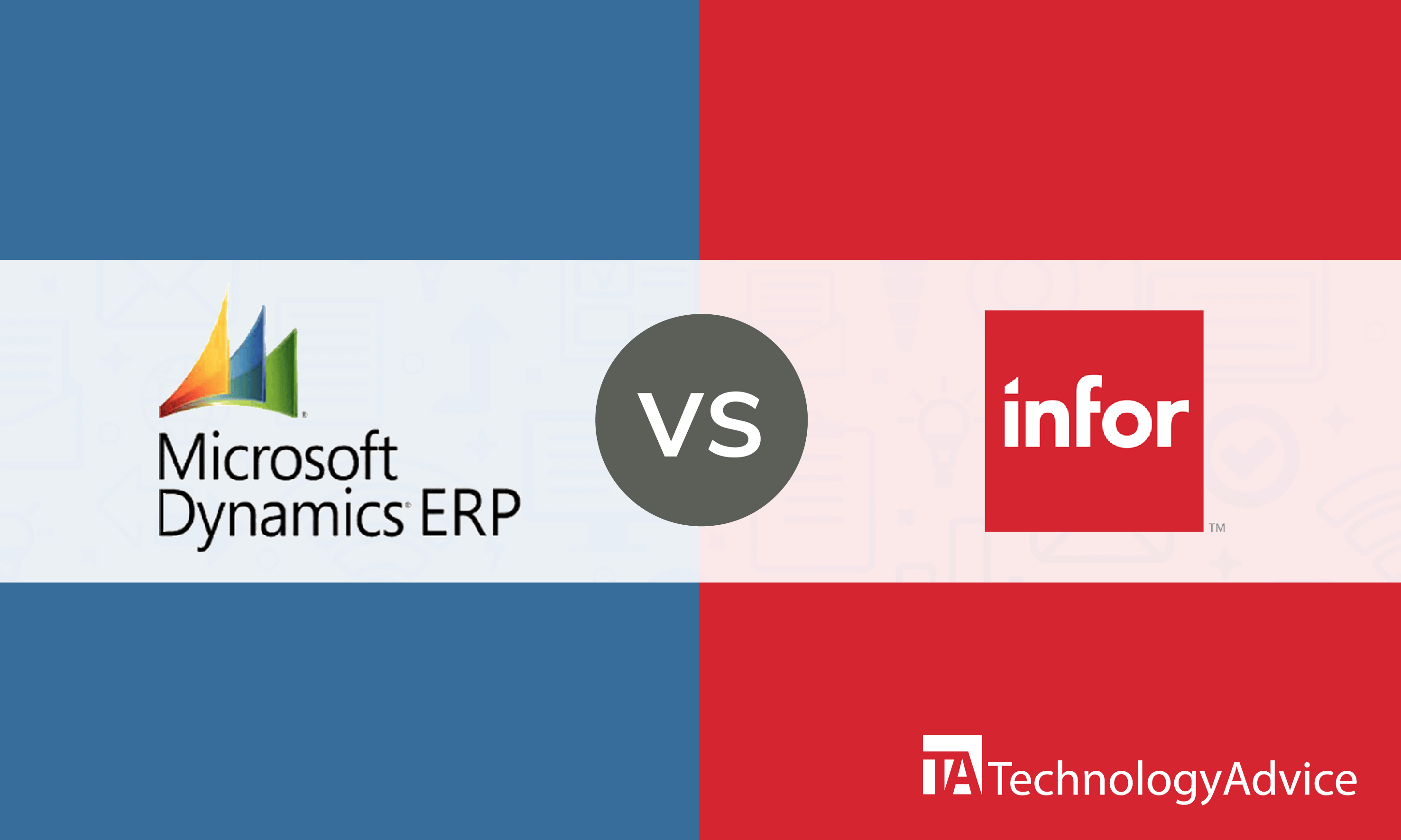 Microsoft Dynamics ERP vs. SyteLine ERP | TechnologyAdvice Microsoft Dynamics ERP vs. SyteLine ERP | TechnologyAdvice