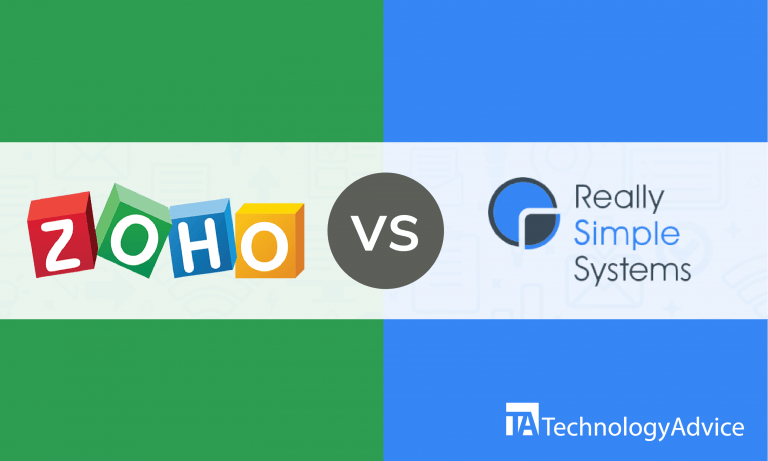Zoho CRM vs. Really Simple CRM | TechnologyAdvice