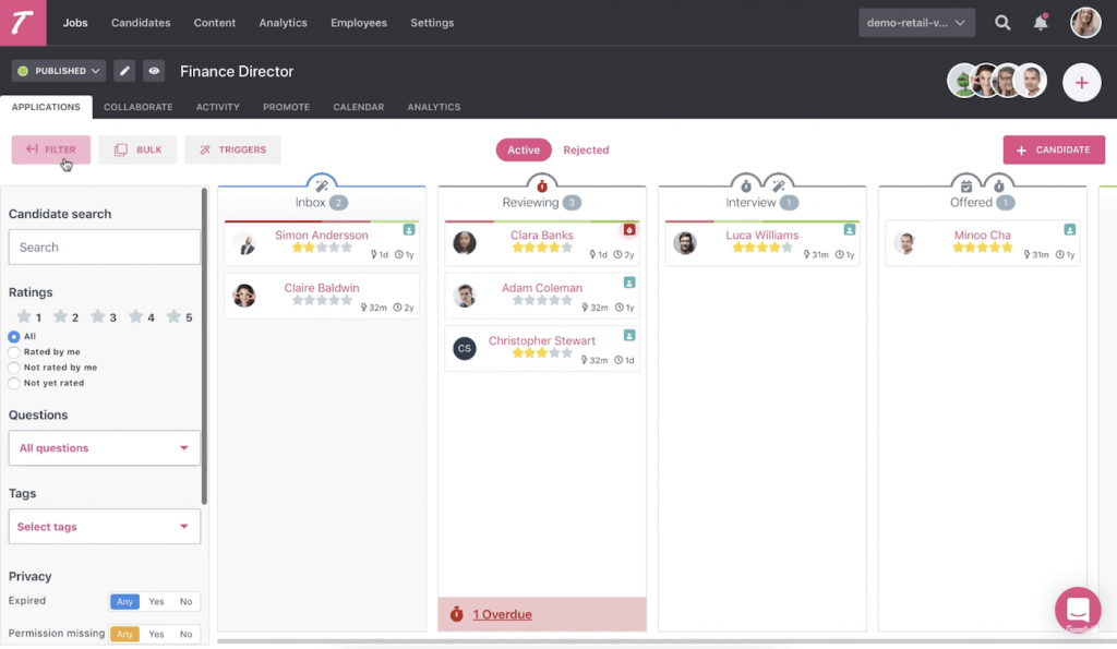 Top 5 Oracle Taleo Competitors for Recruiting Software