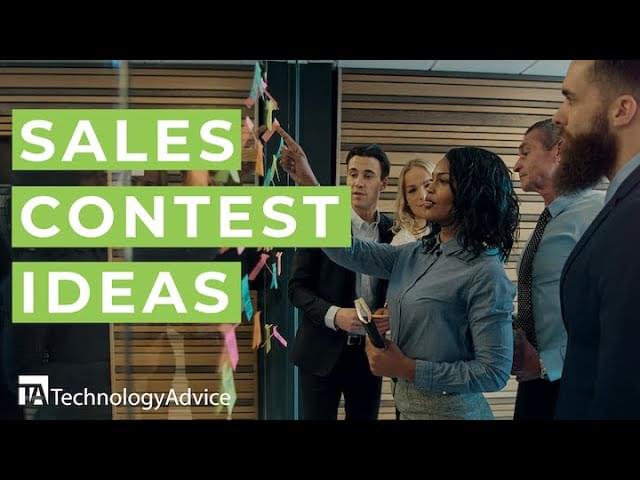 VIDEO: 5 Creative Sales Contest Ideas and Why They Work | TechnologyAdvice