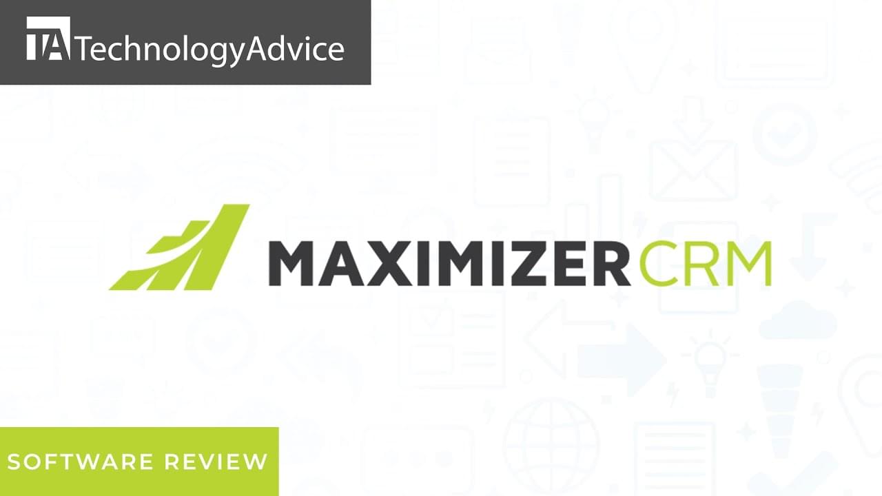 VIDEO: Maximizer CRM Review