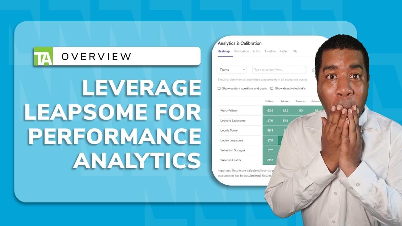 VIDEO: Leapsome for Comprehensive Performance Analytics